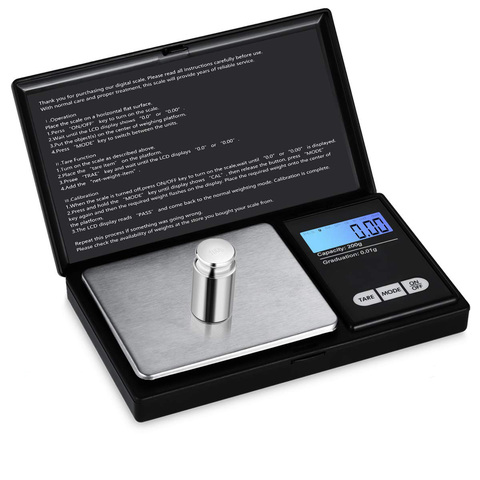 Buy Digiwork High Precision Scale 500g 0.01g Mini Electronic Scale ...