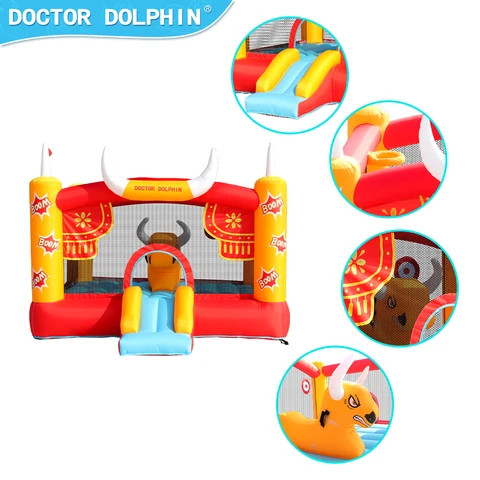 Buy Doctor Dolphin Inflatable Bounce House Mini Jumping Castle Party ...