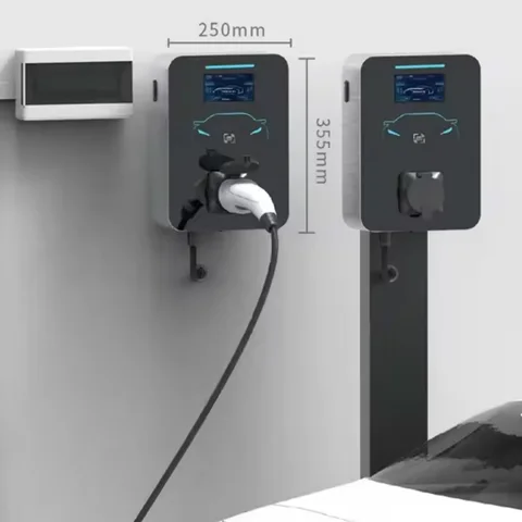 Buy Ev Charging Station 3 Phase Wallbox 22kw Type1 Type2 Gb/t Fast ...