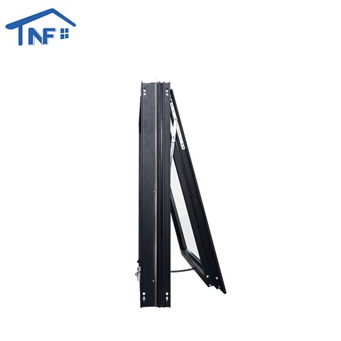 Buy Florida Miami Dade Hurricane Approved Windows Black Aluminum Awning Window from Foshan NF ...