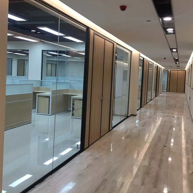 Buy Frameless Clear Transparent Glass Partition Wall Vertical Full View ...