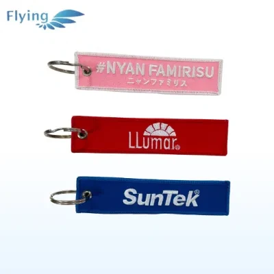 Buy Full Color Embroidery Keychain/key Chain/key Ring/badge/patch from ...