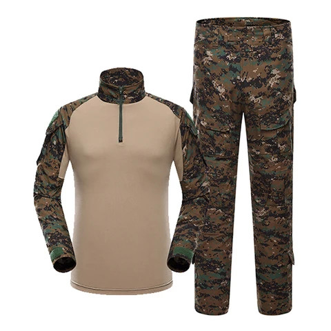 Buy G2 Tearproof Tactical Combat Suit Camouflage Digital Desert Without ...