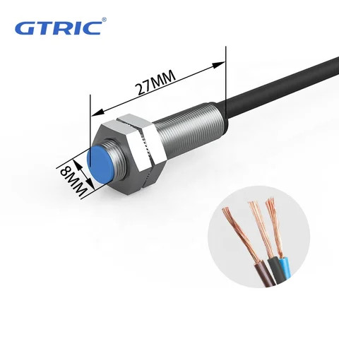 Buy Gtric M8 Hall Sensor Flush Sn 10mm Proximity Sensor Ip67 Protection ...