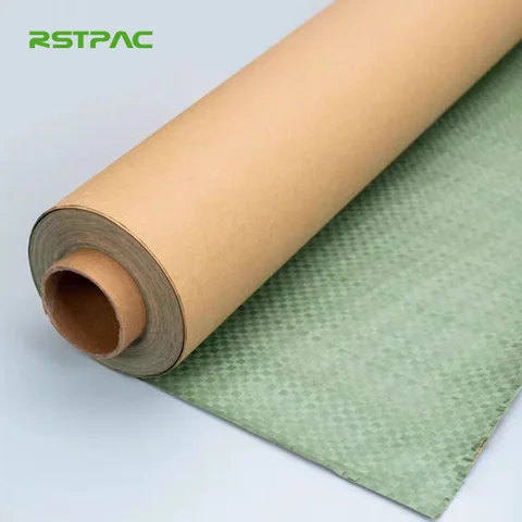 Buy Heavy Steel Duty Kraft Paper Woven Fabric Composite For Book ...