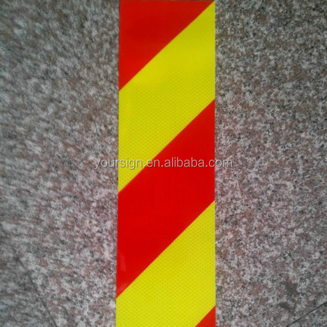 Buy High-intensity Reflective Hazard Warning Tape Stripe Sheeting ...