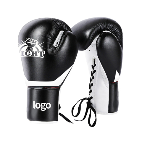 Buy High Quality Boxing Gloves Custom Logo Pu Leather Mma Training ...