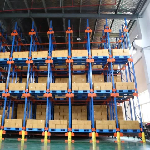 Buy Hot Selling Steel Pallet Shuttle Boltless Shelf Warehouse Radio ...