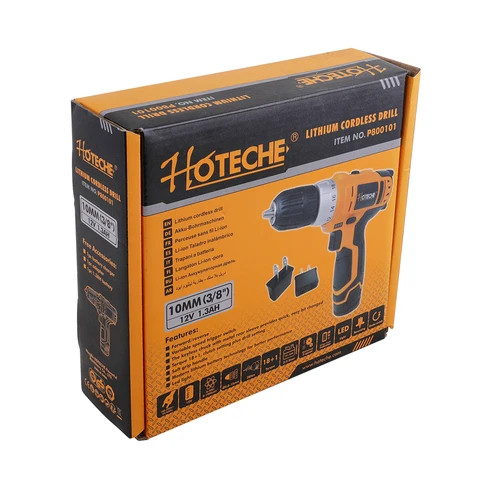 Buy Hoteche 12v Lithium Cordless Drill Impact Drill Cordless Impact ...