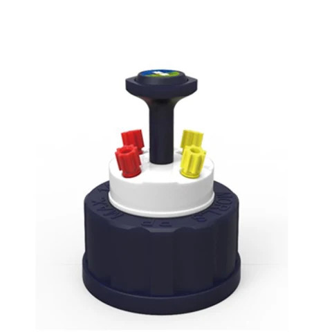 Buy Hplc Mobile Phase Solvent Safety Cap Gl-45 With One-way Air Filter ...