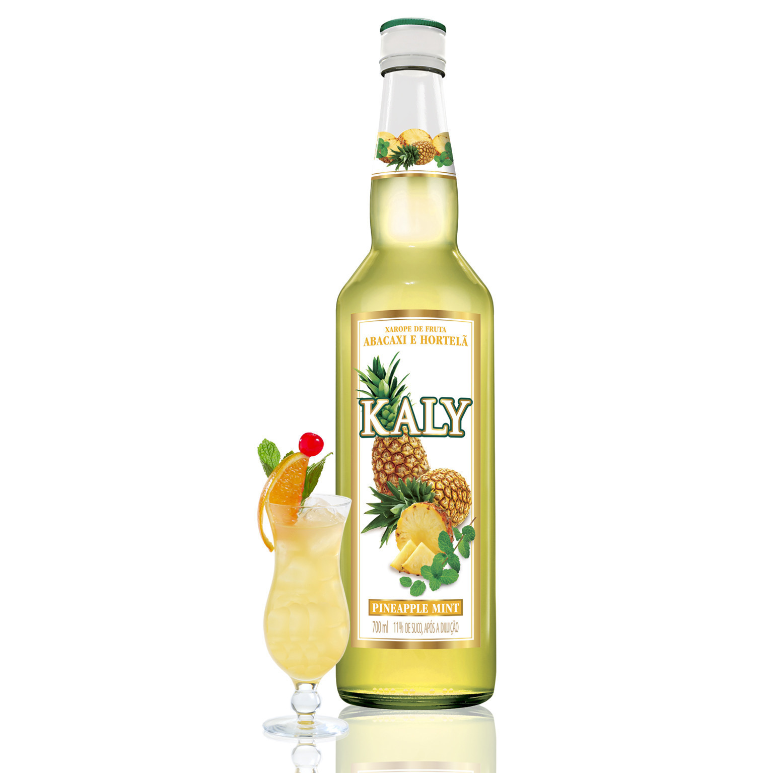 Buy Kaly Pineapple Mint Syrup 700ml Refreshing And Tasty from ...