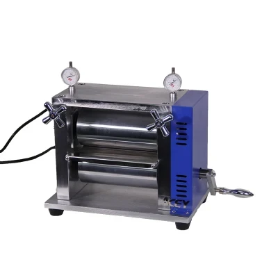 Buy Laboratory 100mm Width Manual Roller Press Machine Coin Cell ...