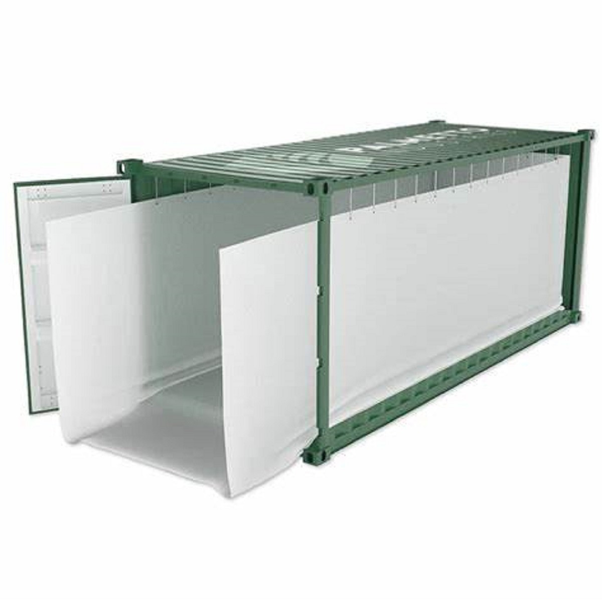 Buy Laminated Container Liner Bag For 20 Ft Containers Packing For Sand ...