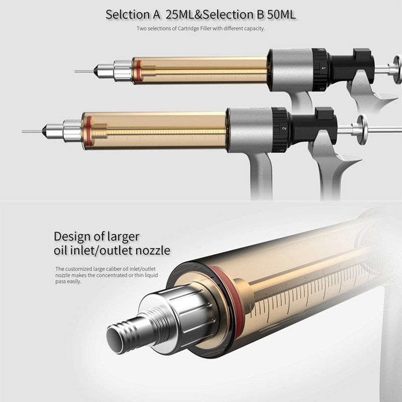 Buy Manual Fill Needle Carts E Cig Vape Cartridge Filling Machine ...