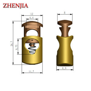Buy Metal Cord Stopper/end/fastner from Dongguan Zhenjia Precision ...