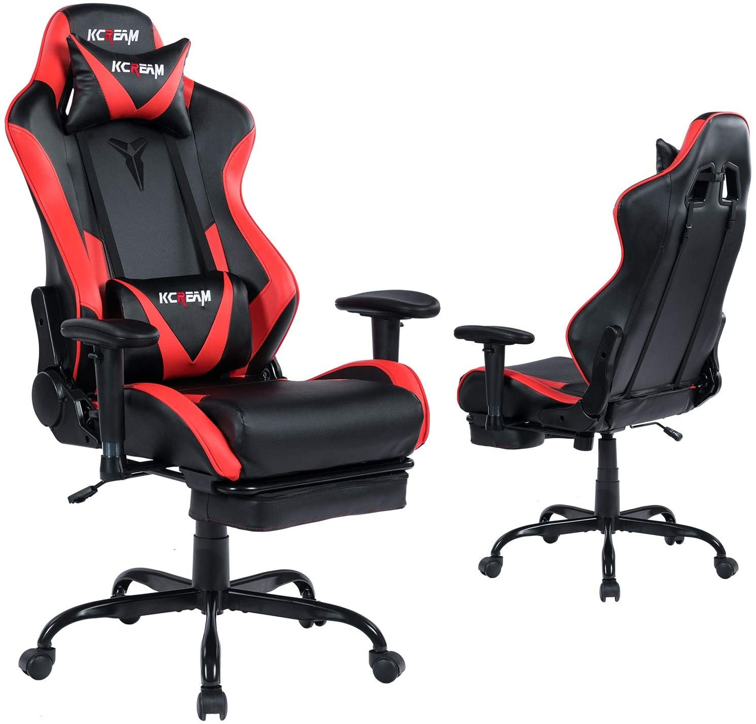 Buy Modern High Back Gaming Chair Swivel Leather Game Chair Blue And ...