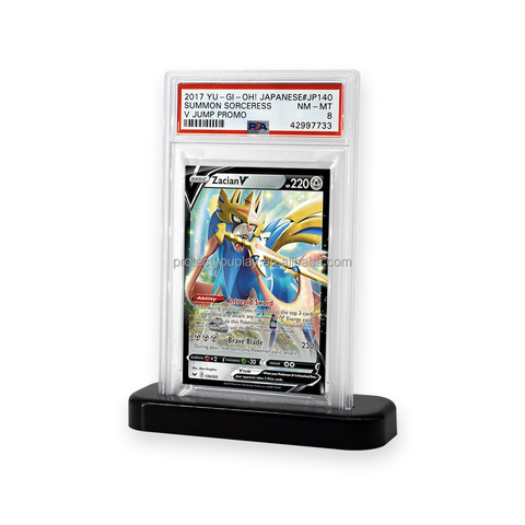 Buy Plastic Holder Display Base For Psa Case Black Psa Graded Card ...