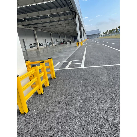 Buy Plastic Traffic Barrier Warehousing Safety Anti-collision Guardrail ...