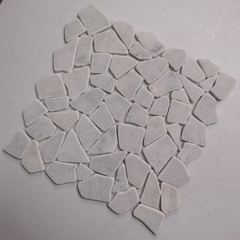 Buy Popular White Shiny Sandstone Loose Stone Veneer Slate For Exterior ...