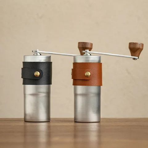 Buy Portable Coffee Grinder Mini Stainless Steel Hand Manual Handmade ...