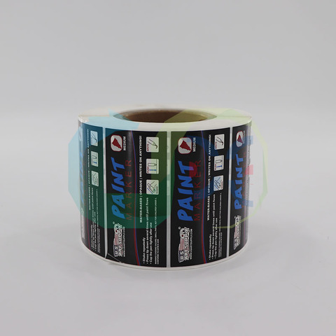 Buy Roll Logo Custom Stickers Packing Label Of Plastic Bottle Label ...