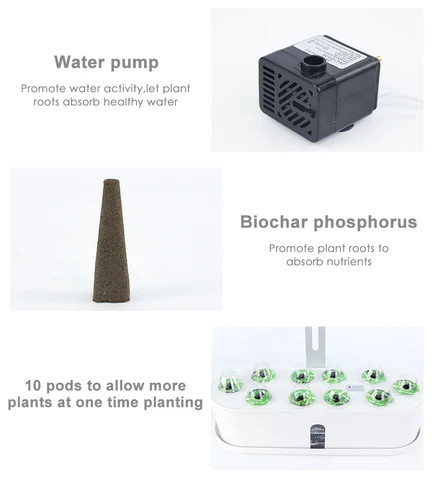 Buy Smart Garden Planter Hydroponics Grow Kit Systems Smart Garden ...