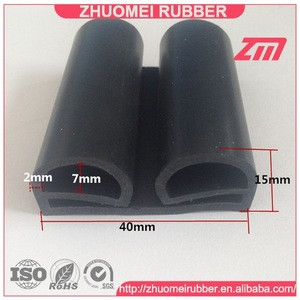 Buy Solid Epdm E Shape Seal from Xingtai Zhuomei Rubber & Plastic ...