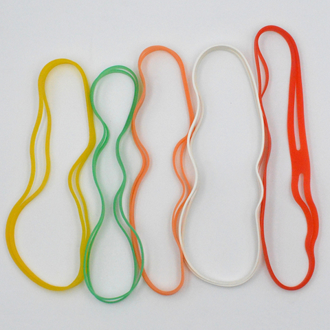 Buy Synthetic Tpr Mix Color Rubber Bands , 7# Rubber Band , Small ...