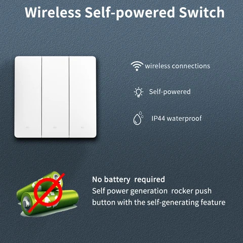 Buy Tidelink Remote Control Wireless Switch Smart Home Automation Wall ...