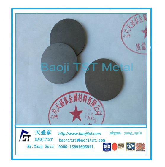 Buy Titanium Disk Titanium Disc Gr1 Gr2 Pure Titanium Discs from Baoji ...