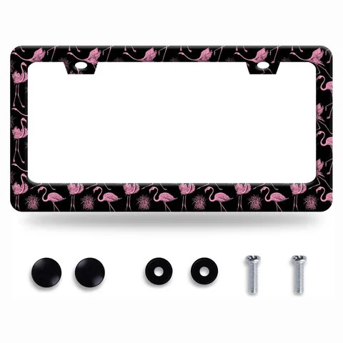 Buy Top Design Standard Us & Canada Customised Car License Plate Frame ...