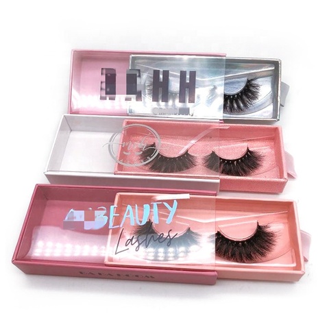 Buy Unique Design Holographic Logo Square Custom Drawer Eyelash Case ...