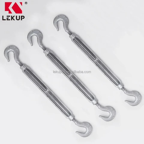 Buy Us Type Cable Turnbuckle Heavy Duty Galvanized Hook And Hook ...