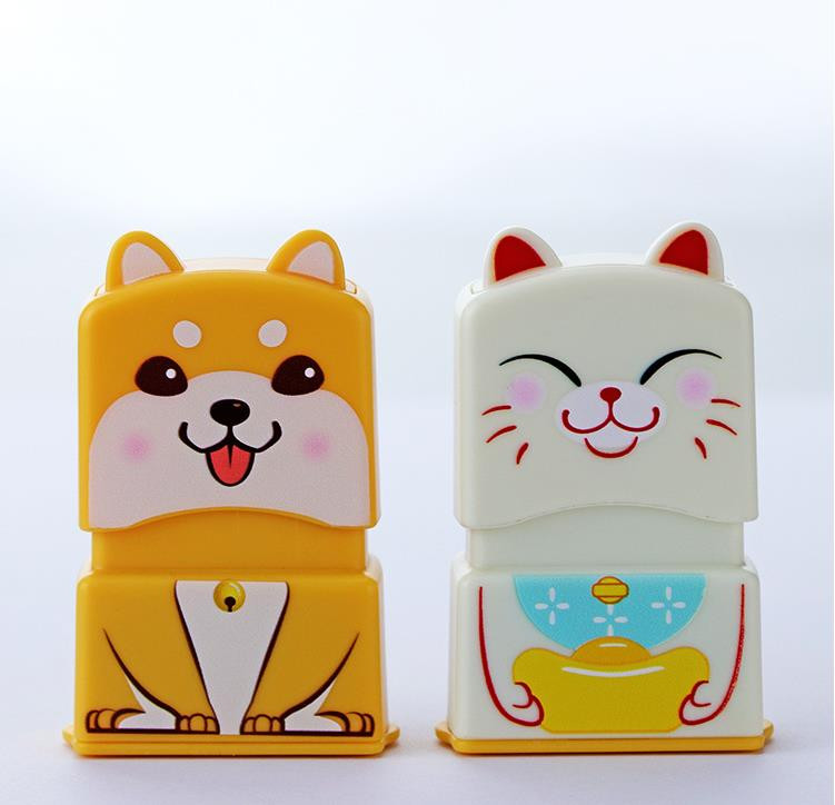 Buy Various Cute Animals Self Inking Stamps For Kids Or Office from ...