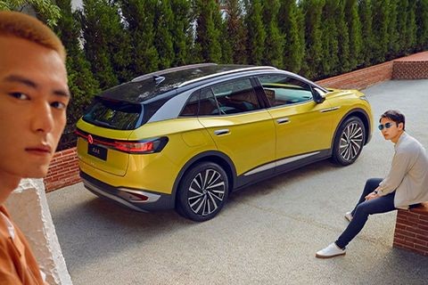 Buy Vw Id4x China Made 4 Wheels Id4x Ev Car New Energy Vehicle Electric Cars from Beijing ...