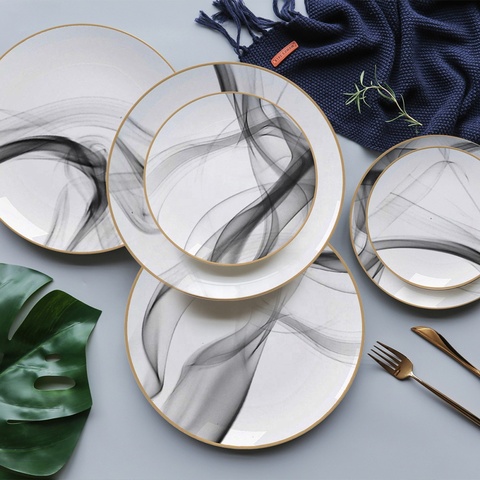 Buy Wholesale Chinese Dinnerware Traditional Ceramic China Dinner Plate ...