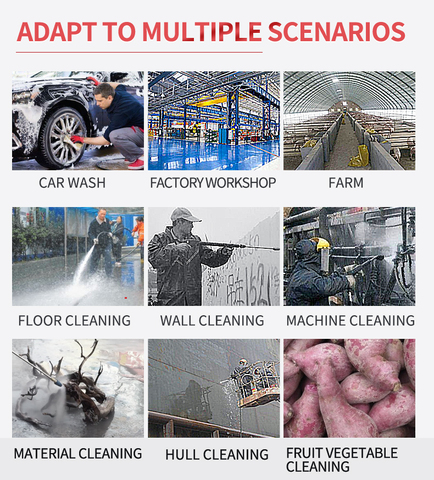 Buy Yangzi Electric Pressure Washer 1200w Power Washer High Pressure ...