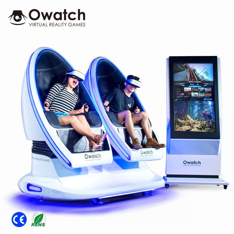 Buy Amusement Park Rides 9d Egg Vr Chair Virtual Reality Cinema ...