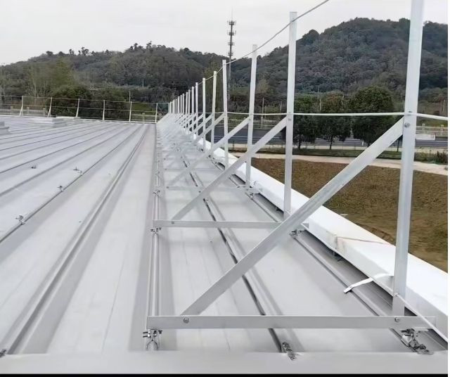 Buy Edge Protection Steel Guardrail For Solar Rooftop from Xiamen X ...