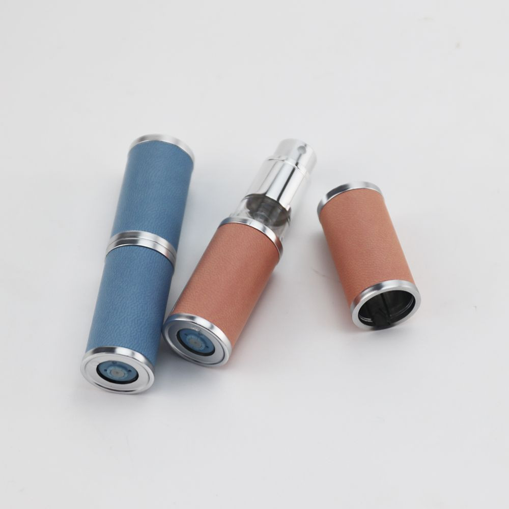 Buy Bottom-fill Refillable Perfume Atomizer With Leather from Changzhou ...