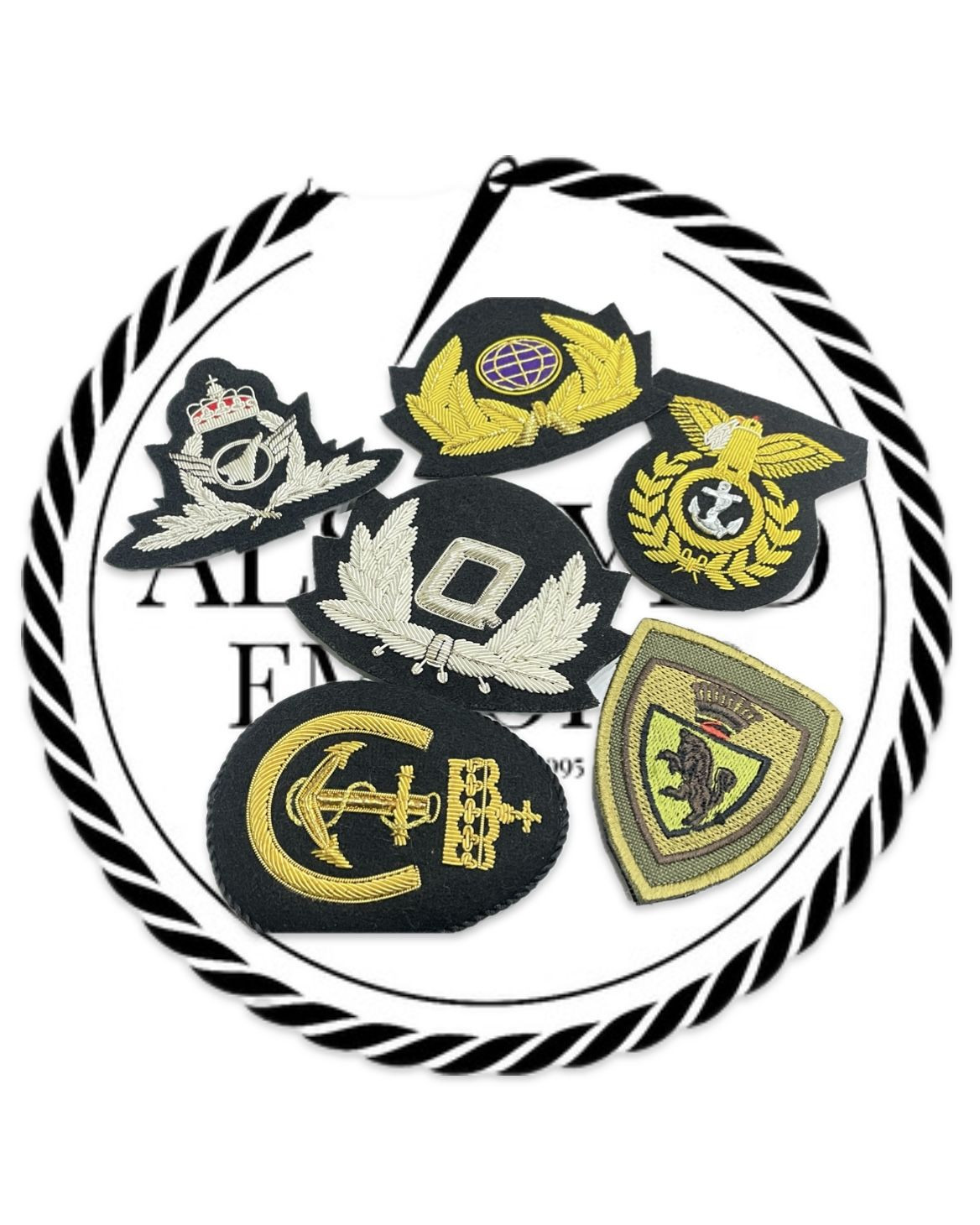 Buy Embroidered Badges & Patches from Alsayyed Emporio, Pakistan ...