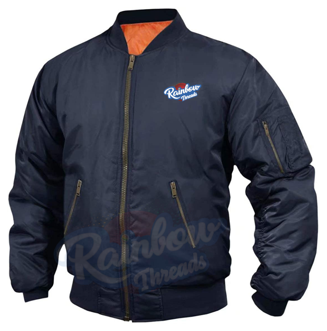 Buy Custom Unisex Bomber Jackets Men’s Flight Bomber Jacket from ...