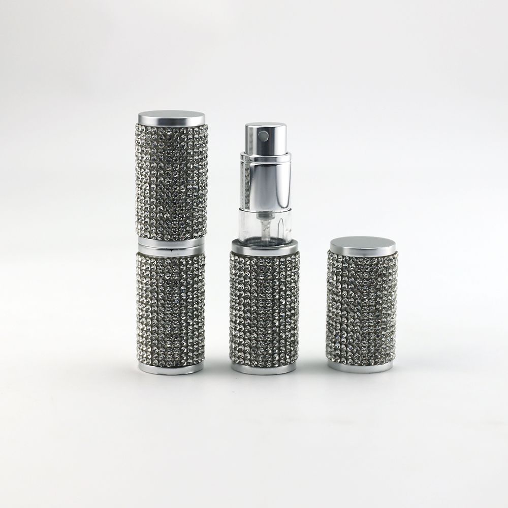 Buy Bottom-fill Refillable Perfume Atomizer With Leather from Changzhou ...
