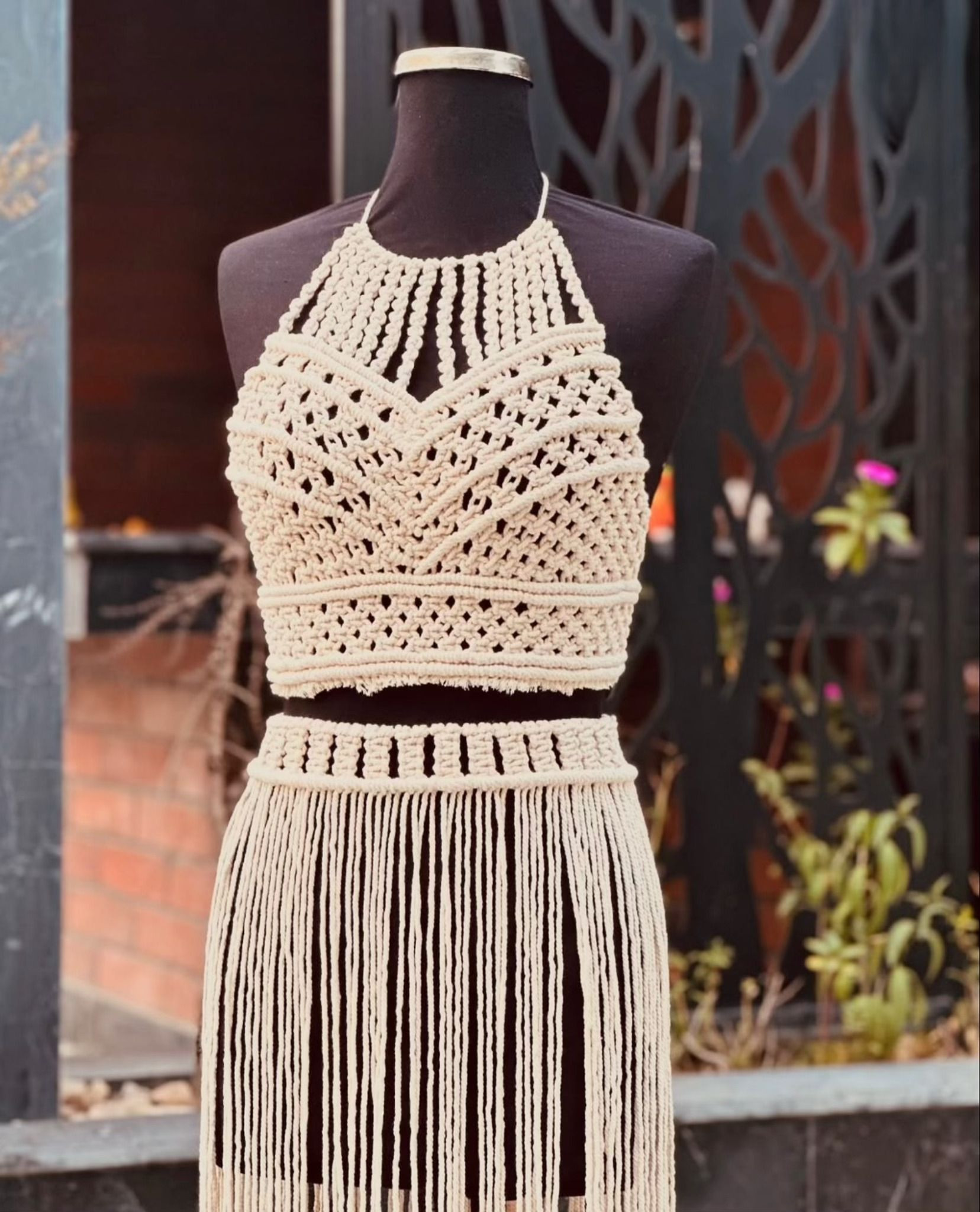 Buy Macrame Dress - Bride - 03 Collection from Gil Tejarat Shahrivar ...