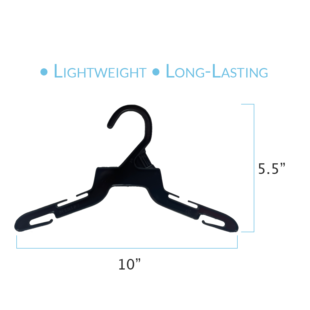 Buy 10 Inch Plastic Top Hangers 500 Box - Nb Km 157 from Ethic ...