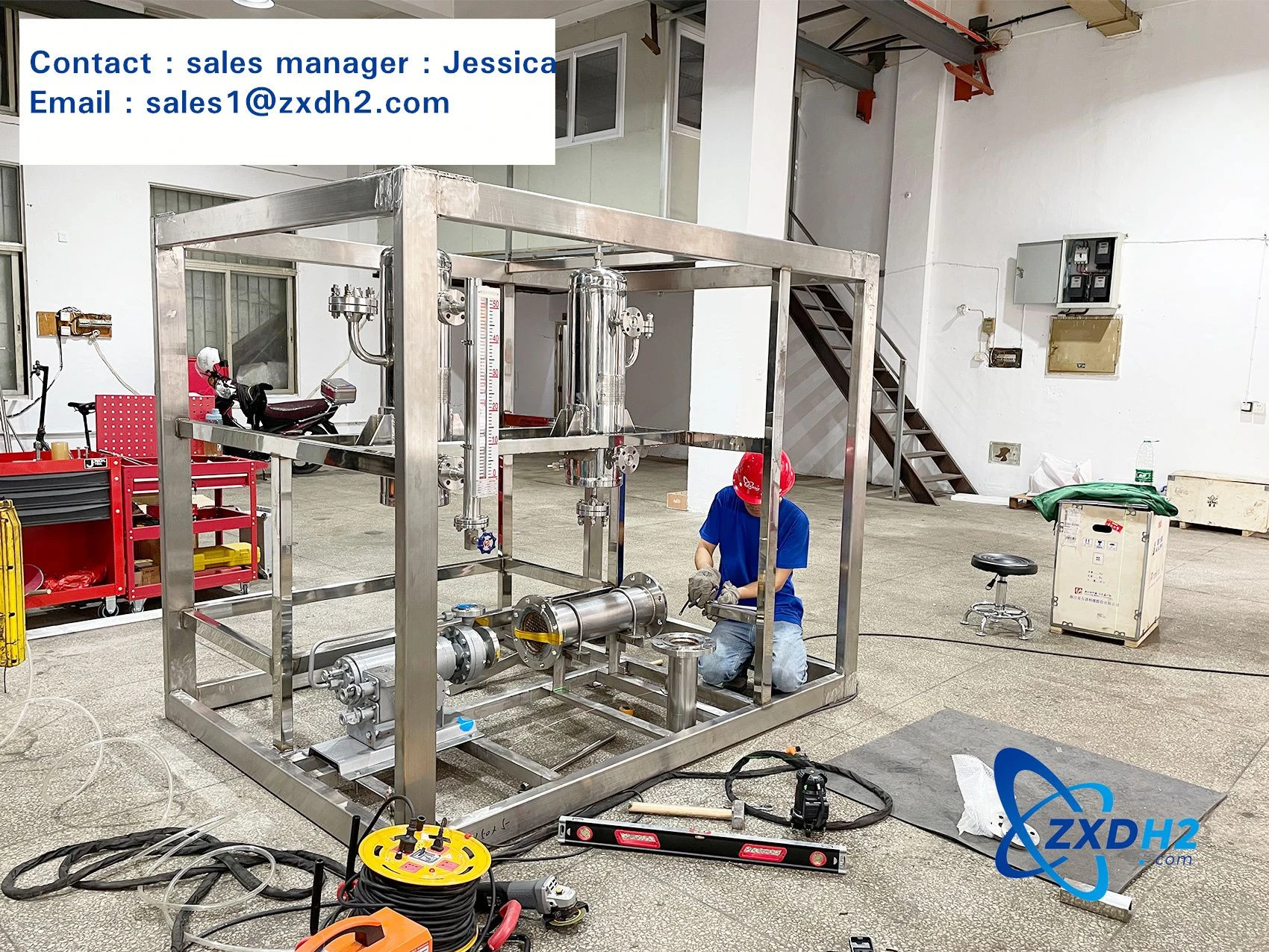 Buy Large Scale Hydrogen Generator / Alkaline Water Electrolysis ...