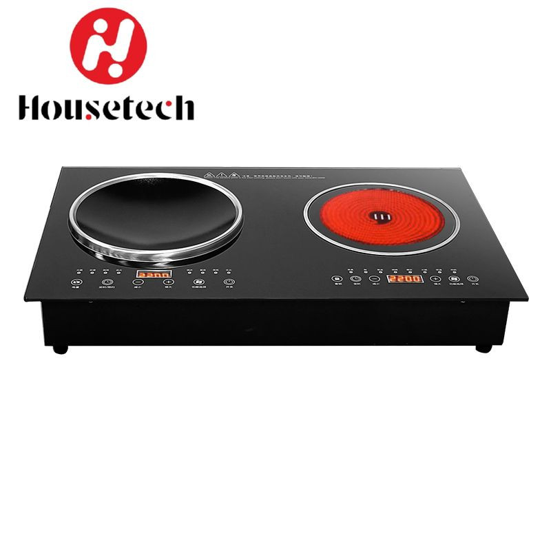 Buy Two Burners Ceramic Cooker & Induction Cooker Two Burners Electric ...
