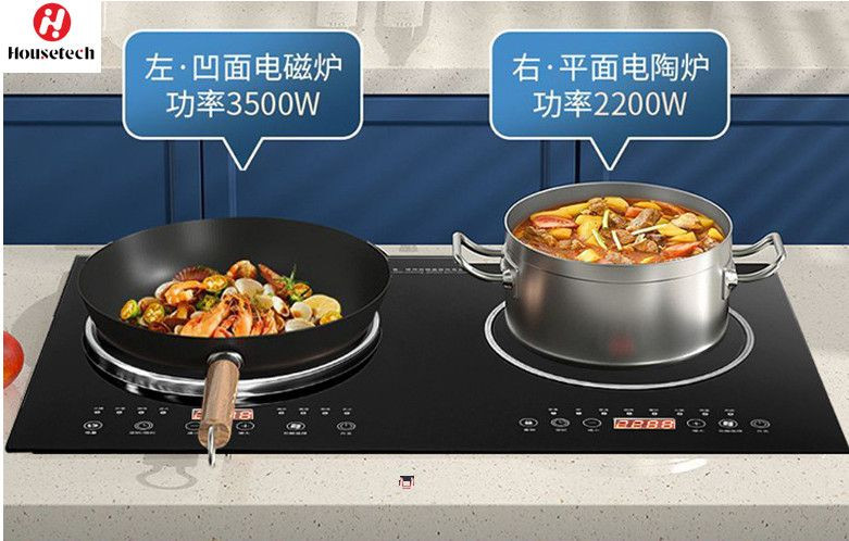 Buy Two Burners Ceramic Cooker & Induction Cooker Two Burners Electric ...