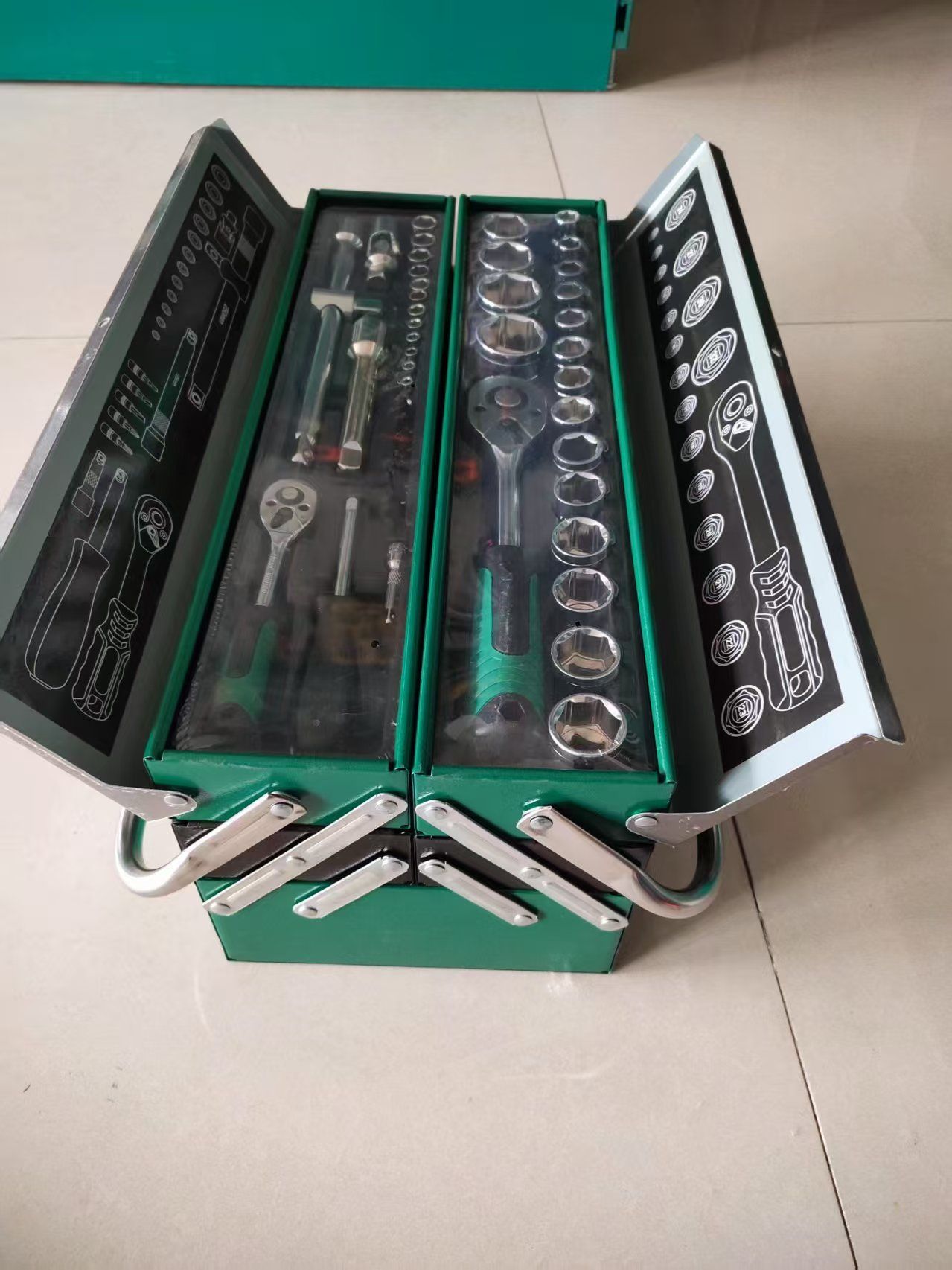 Buy 85 Pcs Auto Car Repair Performance Tool Kit Hand-powered Socket Bit ...