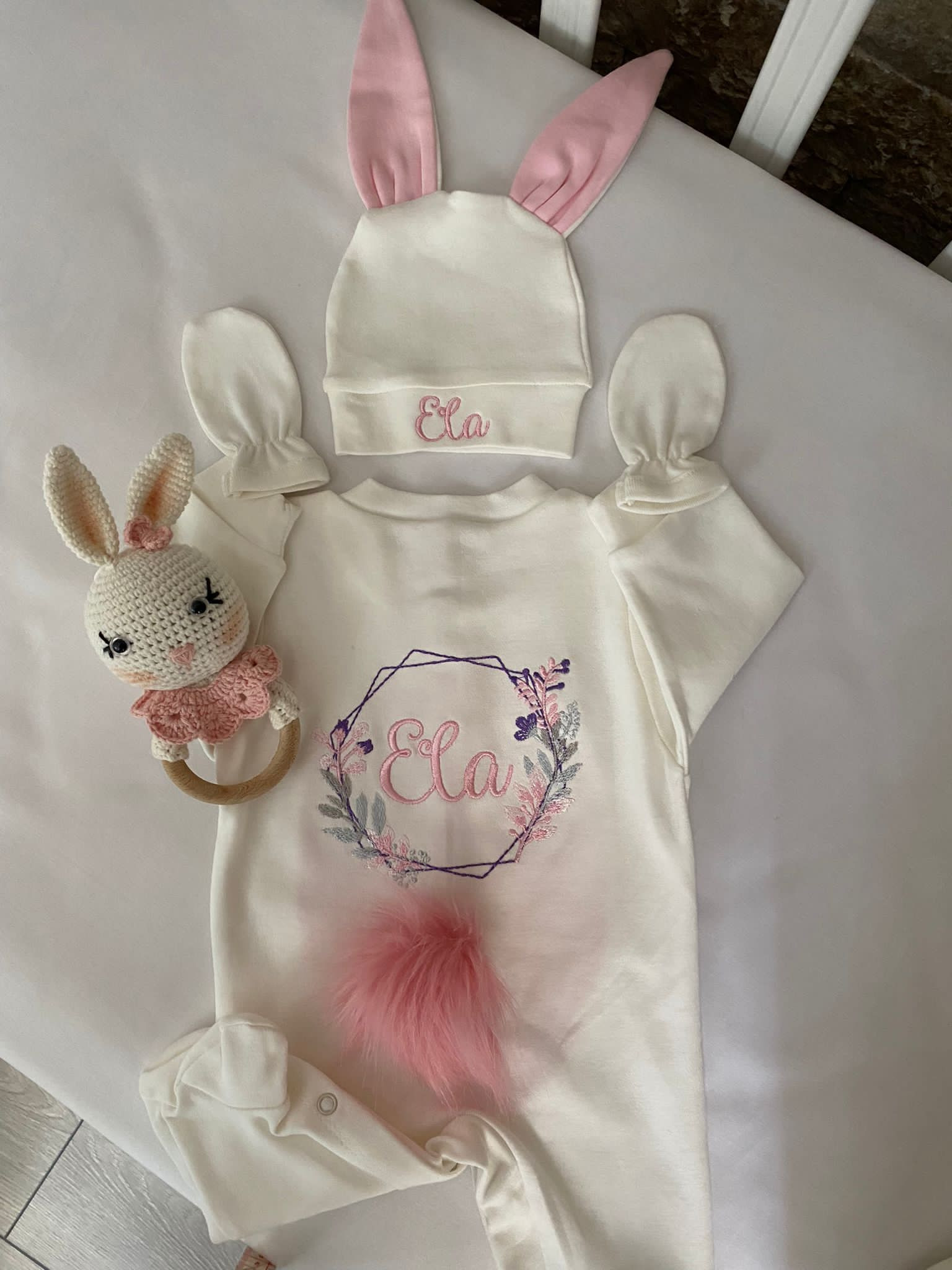 Buy Baby Romper With Or Without Embroidery from Hasibe Büyükkalaycı ...